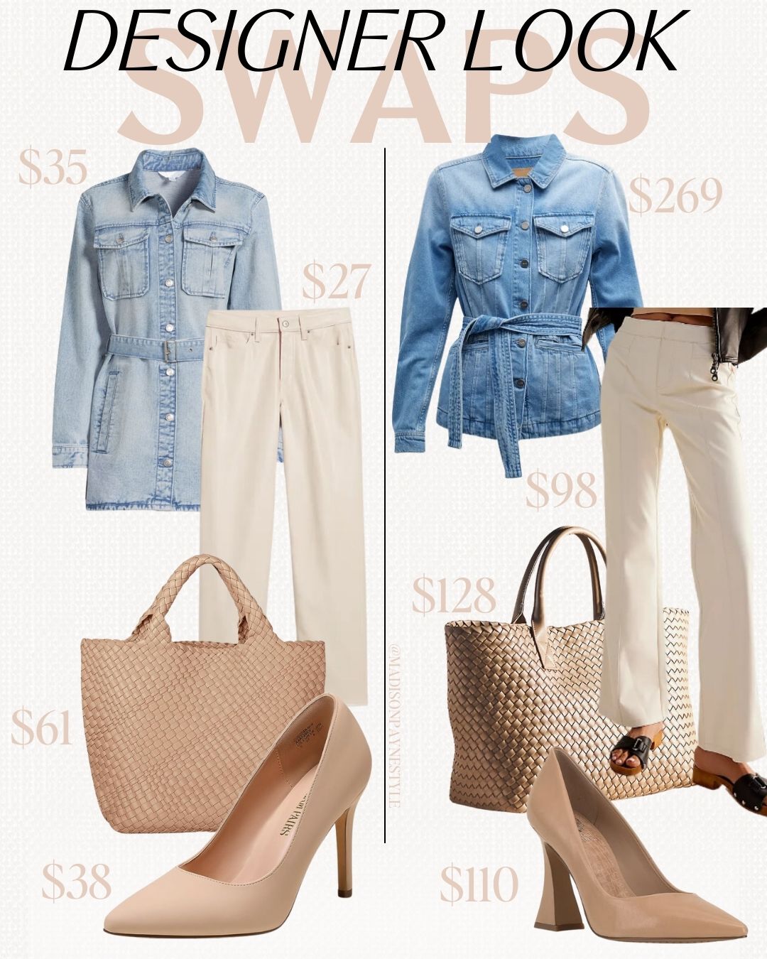WHAT I WORE IN A WEEK + DESIGNER LOOKS FOR LESS - Madison Payne