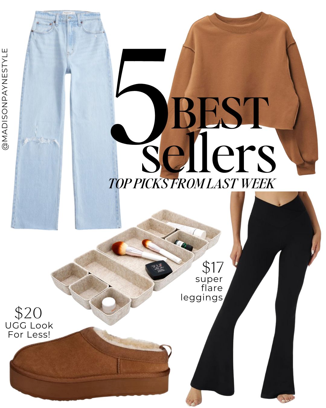 LAST WEEK’S BEST SELLERS | DECEMBER 24TH – DECEMBER 30TH - Madison Payne