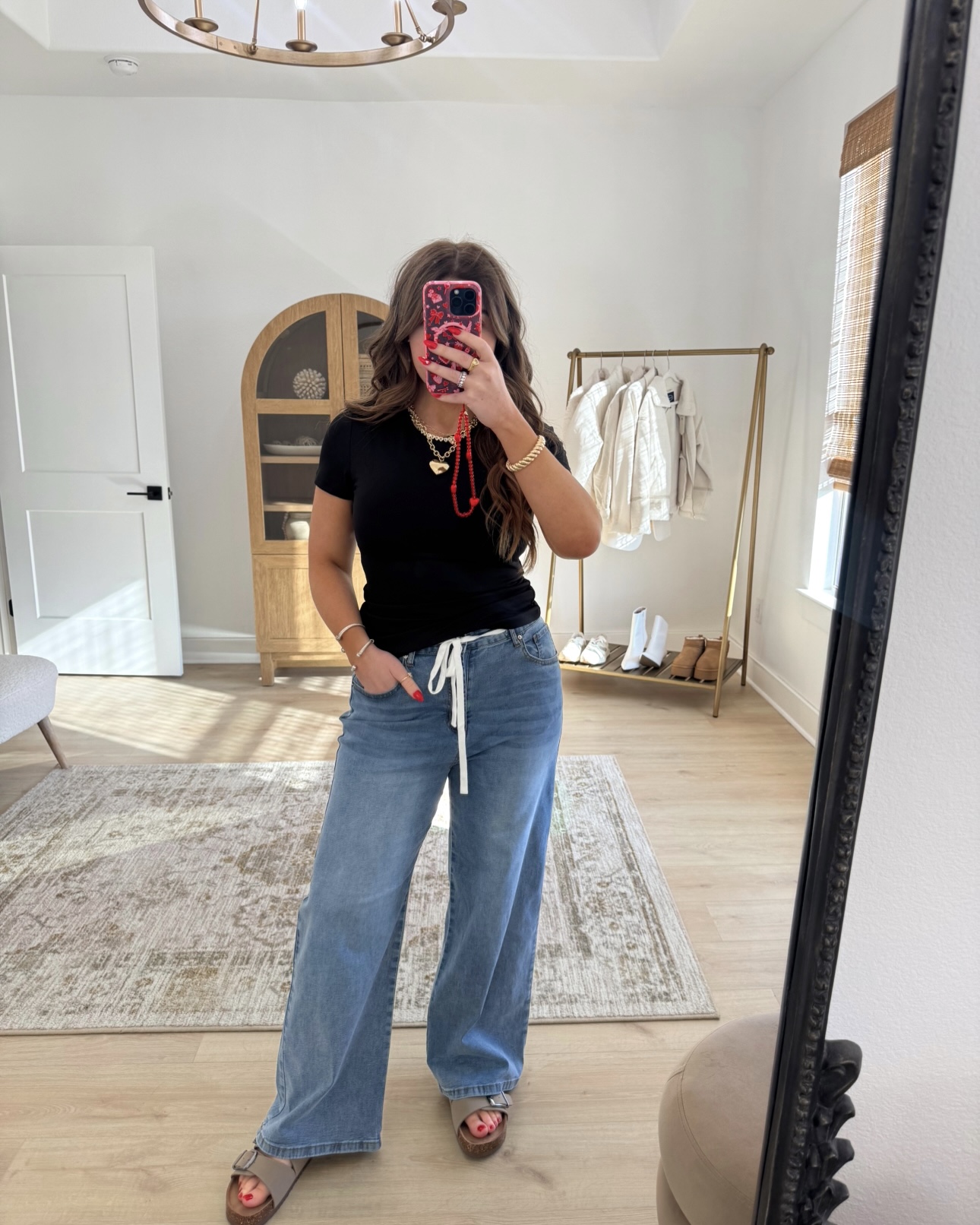 DRAWSTRING JEANS & HOW TO WEAR THEM THIS SPRING - Madison Payne