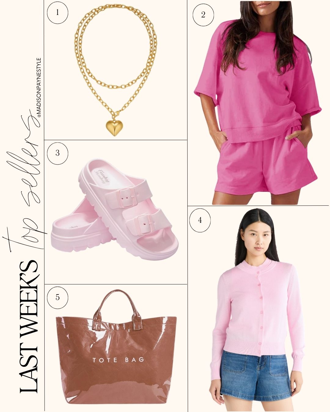 LAST WEEK’S BEST SELLERS | MAY 4TH – MAY 10TH - Madison Payne